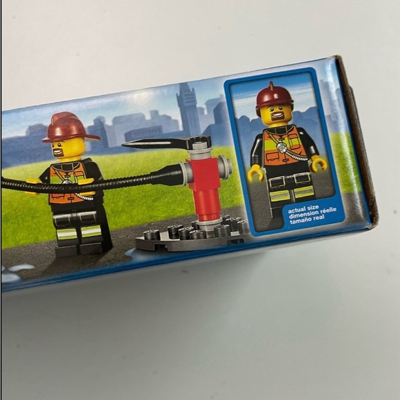 Lego | Toys | Legos Fire Truck Car People Building Blocks Toy Retired ...